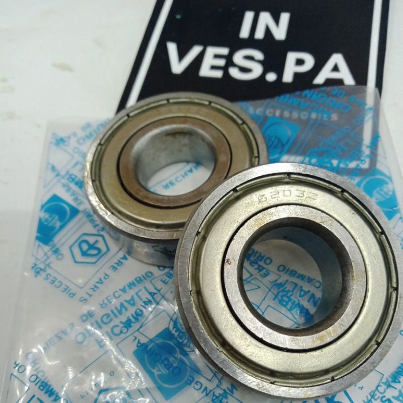 Jual Bearing laher as roda depan 6203 vespa vbb super sprint ps strada ...