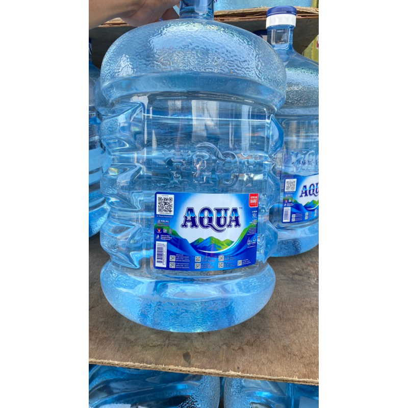 Jual (GRATIS ONGKIR) AQUA GALON KEMASAN BARU 19liter | Shopee Indonesia