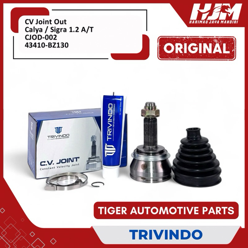 Jual CV Joint Out Drive Shaft - As Roda Depan Luar Calya Sigra 1.2 Matic Manual | Shopee Indonesia