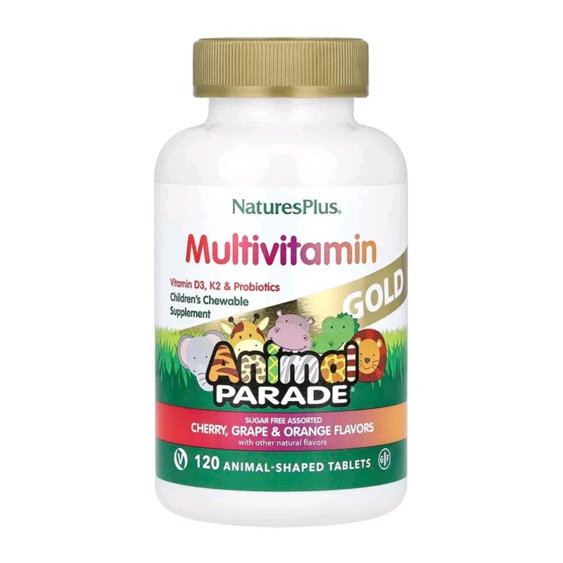 Jual ANIMAL PARADE GOLD, CHILDREN'S CHEWABLE MULTIVITAMIN SUPPLEMENT ...