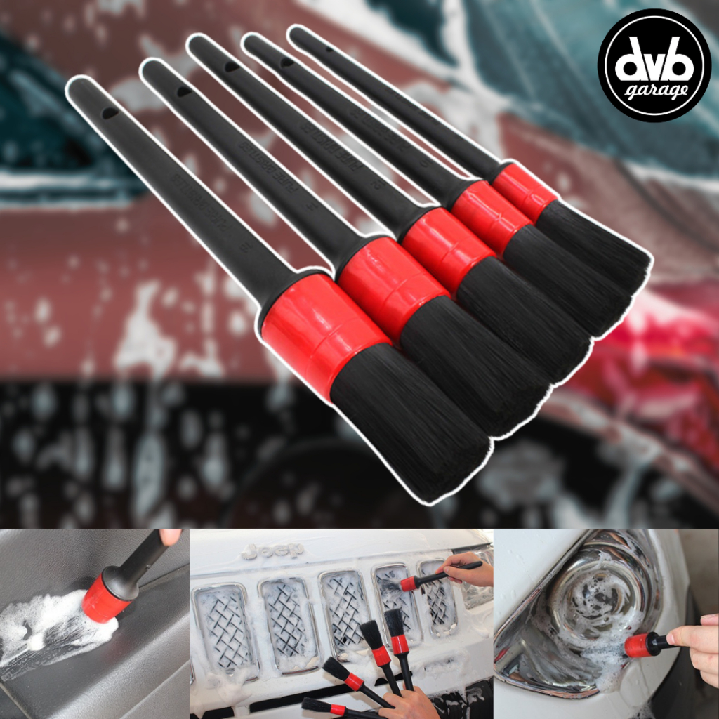 Jual 5 PCS SIKAT KUAS SET DETAILING PEMBERSIH INTERIOR EXTERIOR MOBIL ...