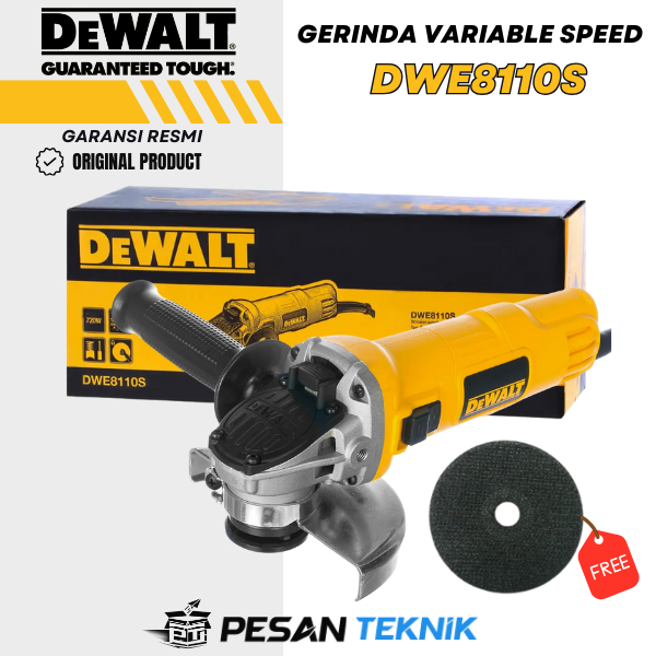Jual Mesin gerinda tangan 5 " DWE 8110 TIDAK Variablespeed angle grinder DEWALT DWE8110S ...