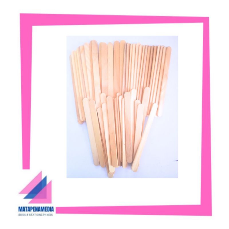 Jual Stik Ice cream Polos Isi 50 pcs | Shopee Indonesia