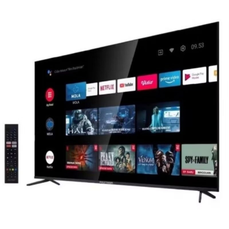 Jual POLYTRON TV LED 65 INCH ANDROID GOOGLE TV 4K UHD 65UG5959 | Shopee ...