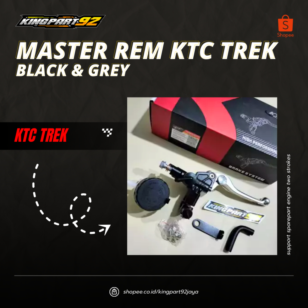 Jual Master Rem KTC Trek 12.7mm Universal / Master rem kanan KTC RACING ...