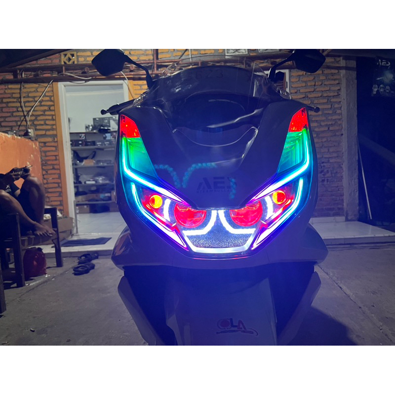 Jual Biled PCX 160 PNP Fullset Aes Turbo Experience Version 2 2,5inc ...
