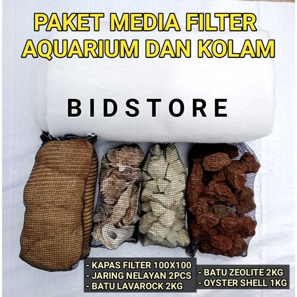 Jual PAKET 6IN MEDIA FILTER AQUARIUM KOLAM KOI TONG FILTER DRUM FILTER ...