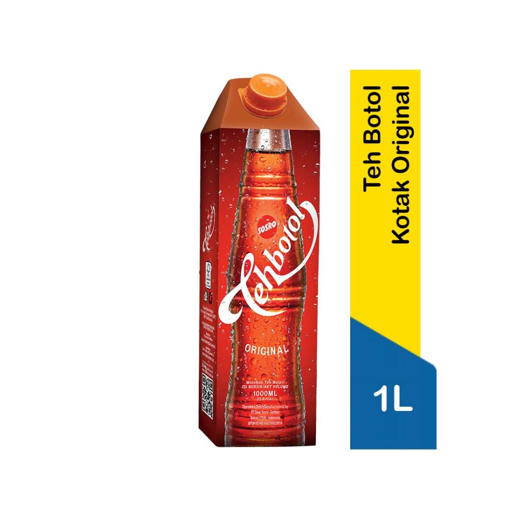 Jual Teh Botol Sosro 1 Liter / Teh botol sosro original 1000ml | Shopee ...
