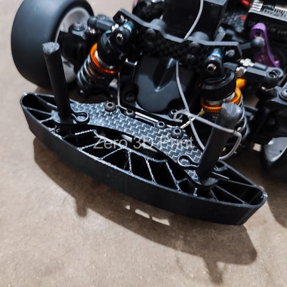 Jual Hexagon Bumper M210 Carten 1/10 Part Kit Mobil RC Aksesoris Front ...