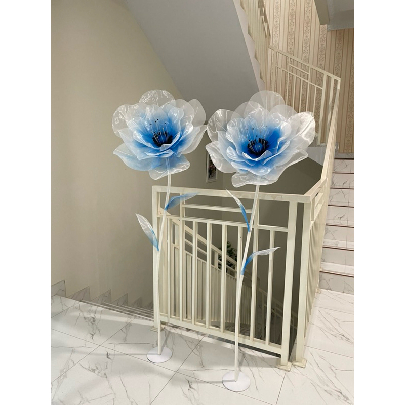 Jual READY | Giant Organza Flower Gradasi | Bunga Jumbo Dekorasi ...