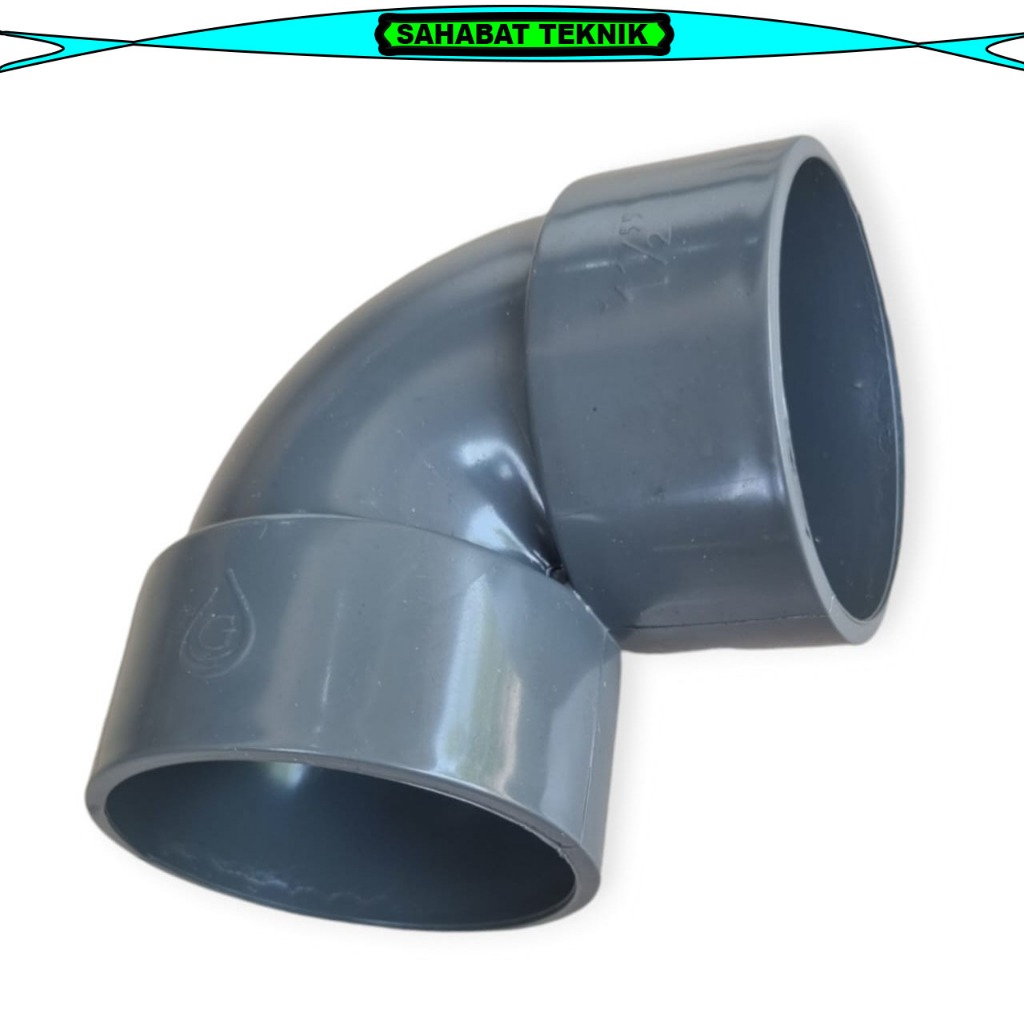 Jual Elbow Knee 4'' D Grest - Knie Grest polos 4 inch Fitting Sambungan Keni Pipa PVC | Shopee ...