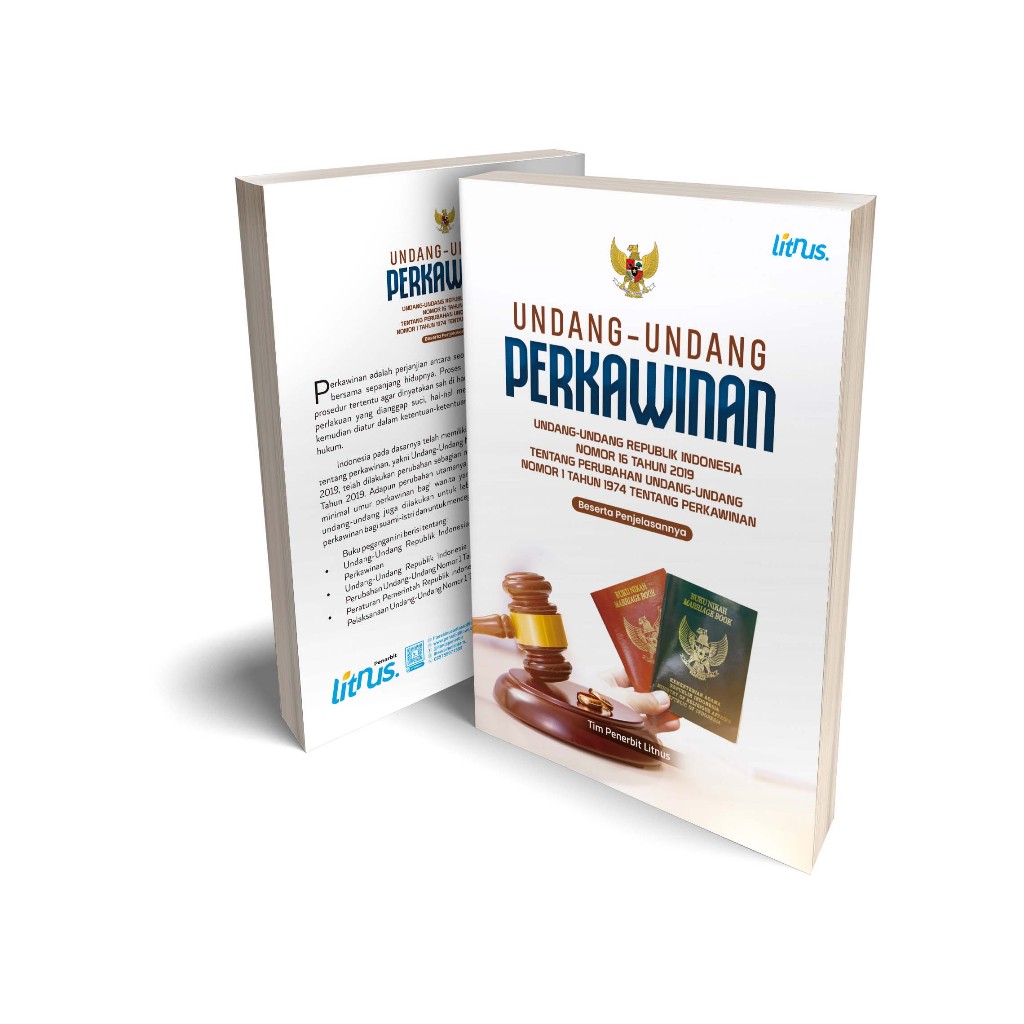 Jual UNDANG-UNDANG PERKAWINAN | Undang-Undang Republik Indonesia Nomor ...