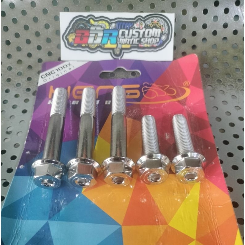 Jual baut knalpot probolt stanleis 2 kunci drat 14 original heng ...