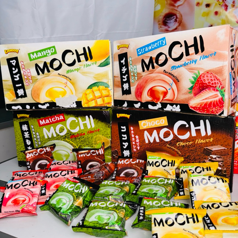 Jual LIANGGUI - MARSHMALLOW MOCHI IMPORT | MANGO | CHOCO | STRAWBERRY ...