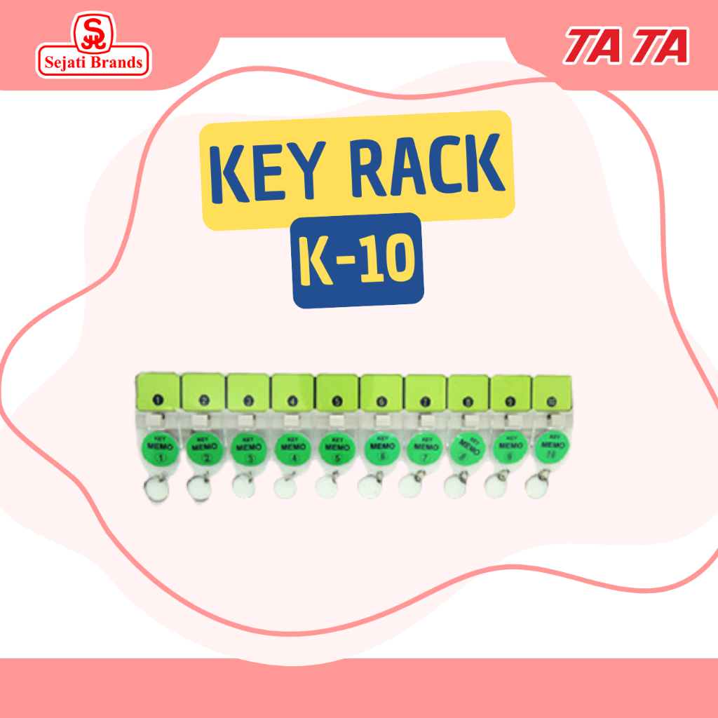 Jual TA TA Key Rack K-10 / Tempat Gantungan Kunci | Shopee Indonesia