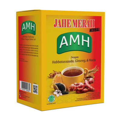 Jual AMH JAHE MERAH SUPER 5 X 20 GRAM/MINUMAN TRADISIONAL JAHE MERAH ...