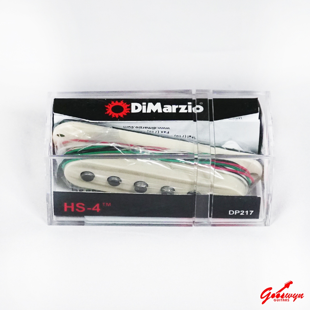 Jual Dimarzio DP217 HS4 (FORMERLY YJM) Strat®, Hum-Canceling Aged White ...