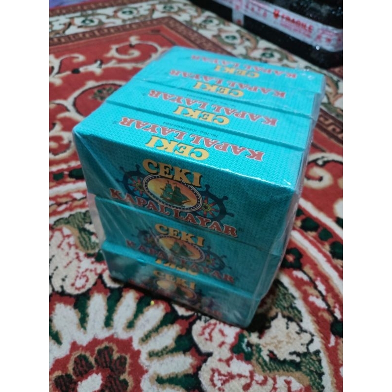 Jual 1 TIM KERTAS CEKI( KOA) KAPAL LAYAR atau 12 BOX | Shopee Indonesia