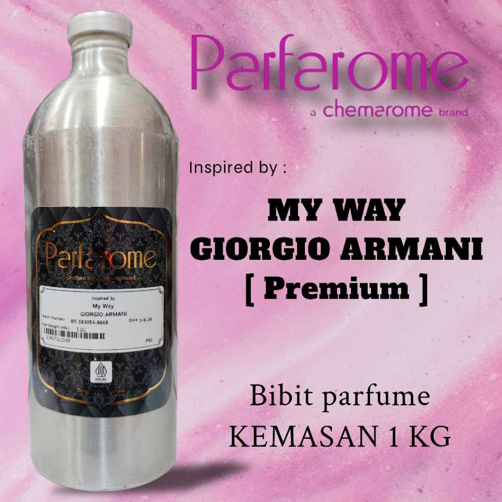 Jual Parfarome Premium - ARM. MY WAY | Bibit parfume murni segel pabrik kemasan 500 ML/1 KG ...