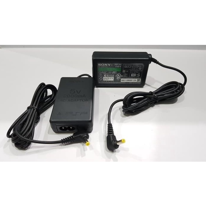 Jual AC adaptor USB charger cas sony PSP slim fat 16 36 26 | Shopee ...