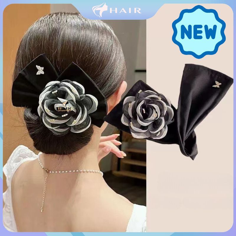 Jual HIR-0198 Jepit Rambut Korea PRoll Donat Rambut Otomatis Korea ...