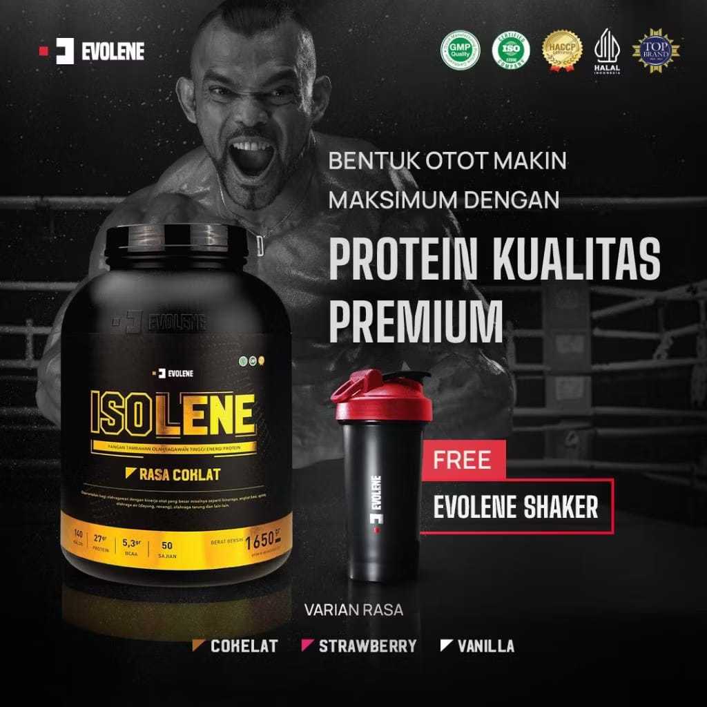 Jual Isolene Evolene 50 Sachet - Suplemen Fitness - Suplemen Workout ...