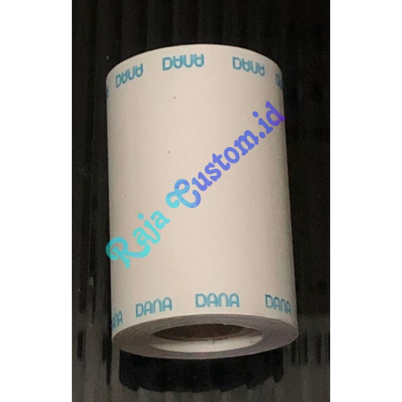 Jual Kertas Nota Struk Kasir EDC Thermal Paper Roll Custom Logo DANA ...