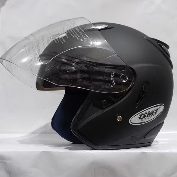 Jual helm sepeda motor dobel kaca dewasa standar original GMT Divo ...