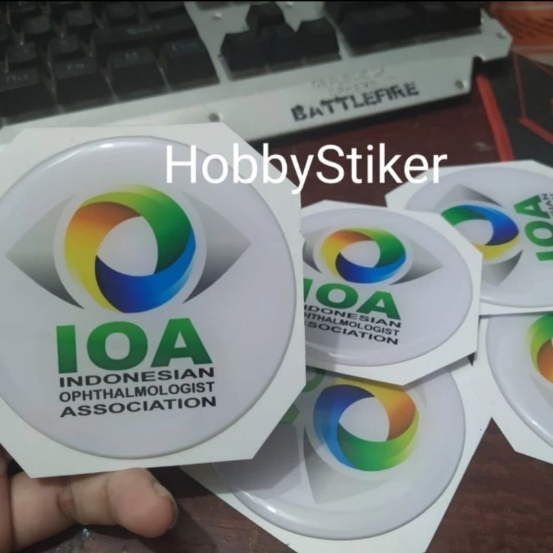 Jual Stiker PERDAMI IOA Persatuan dokter spesialis mata indonesia untuk ...