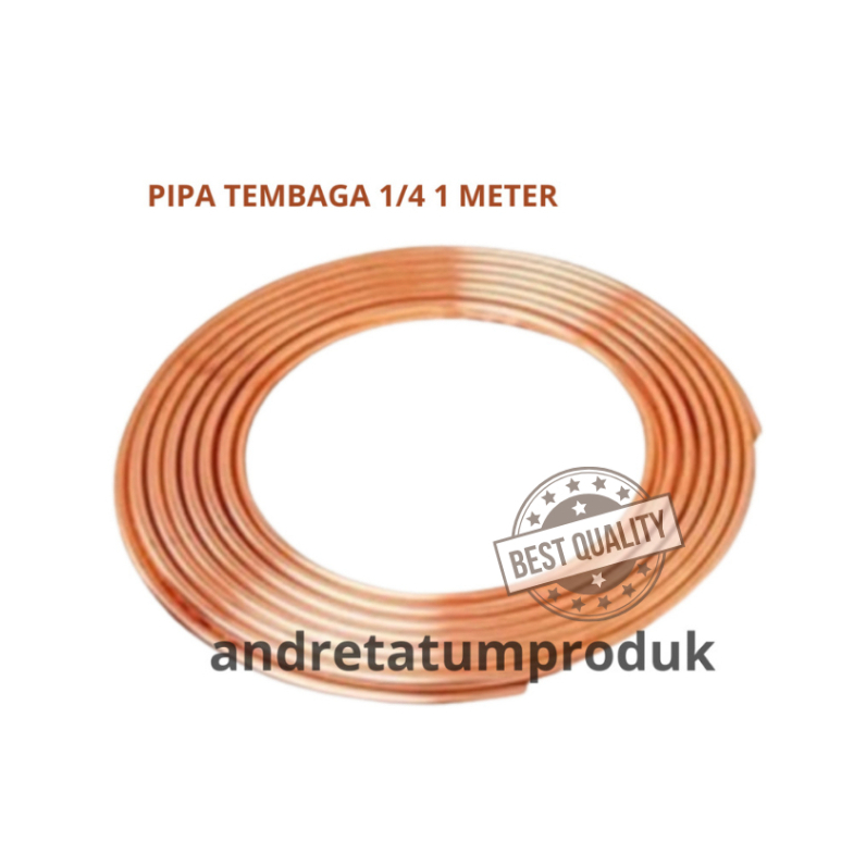 Jual Pipa Coil atau Pipa Tembaga ukuran 1/4 dan 3/16 | Shopee Indonesia