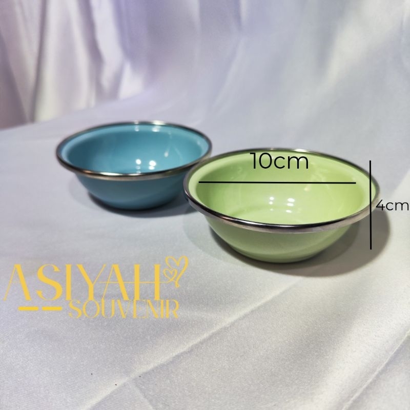 Jual Mini Bowl Enamel/ Besi/ Jadul/ Klasik/ SAMBAL - Satuan Atau Grosir ...