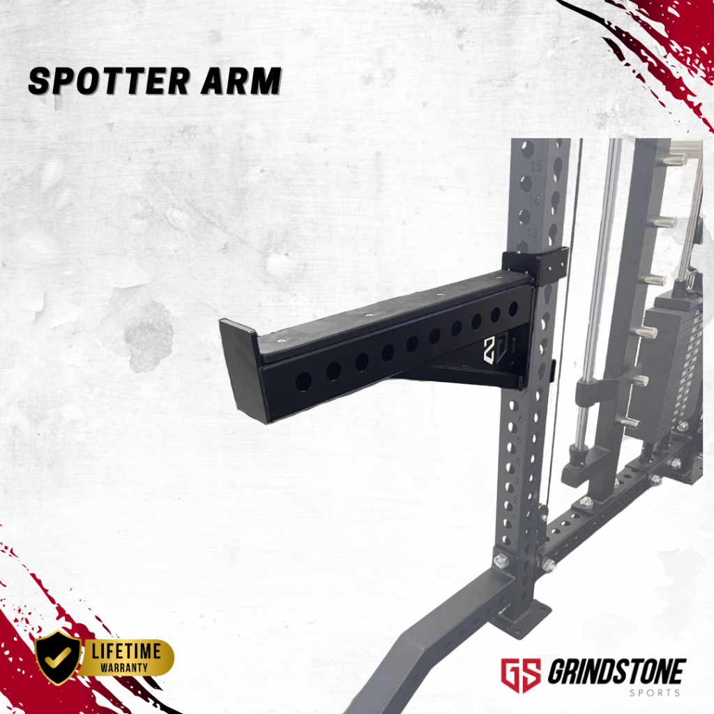 Jual Grindstone Spotter Arm Power Rack Extension - Lengan Spotter Gym ...