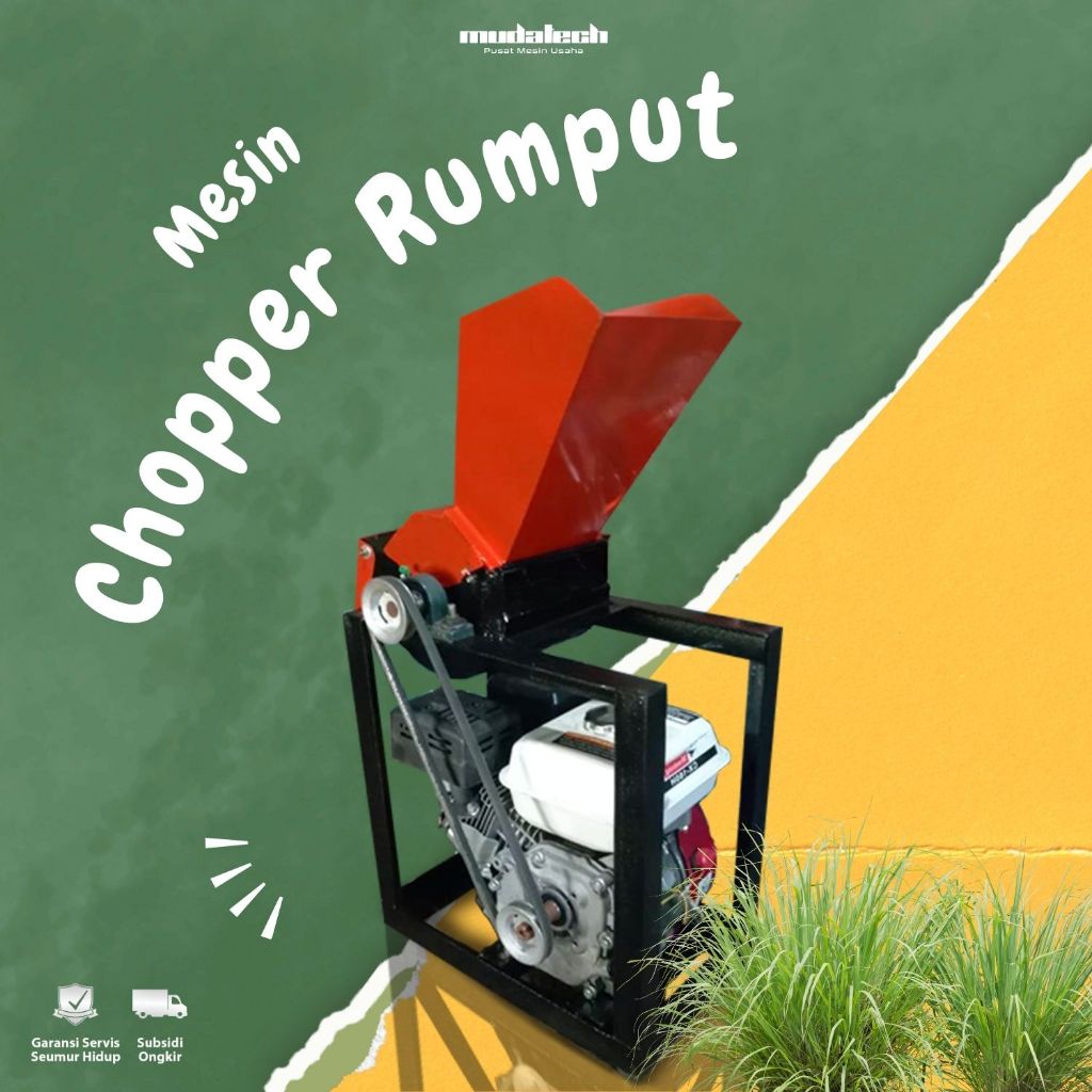 Jual Mesin Chopper Pencacah Rumput Pencacah Ranting Batang Pisang ...