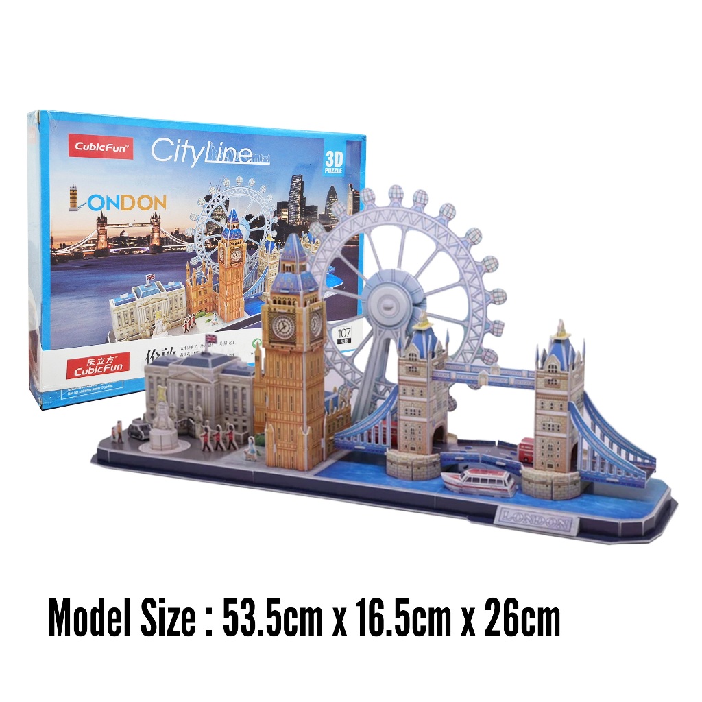 Jual Cubicfun CityLine - Cubic Fun CityLines - Pajangan Miniature Kota ...