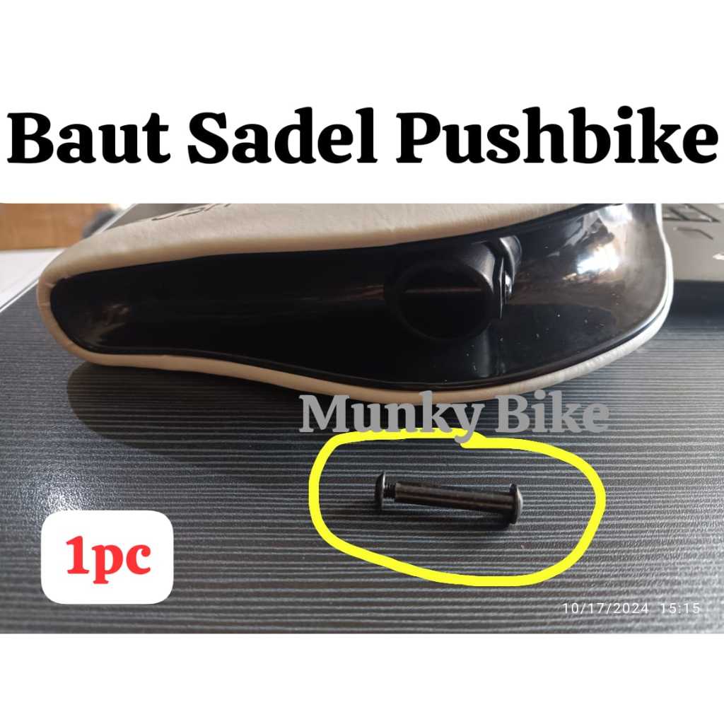Jual Baut Mur Lock Sadel Saddle Seatpost Tempat Duduk Pushbike Seatpost Saddle Bolt | Shopee ...