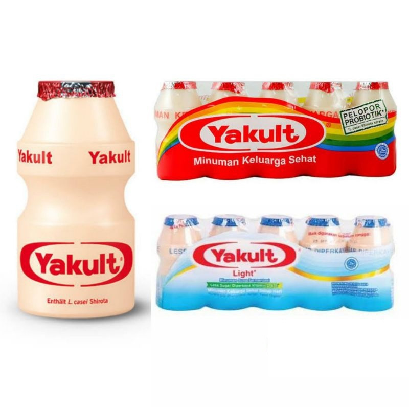 Jual Yakult Susu Fermentasi Probiotik 65ml isi 5pcs / 1 pack yakult ...