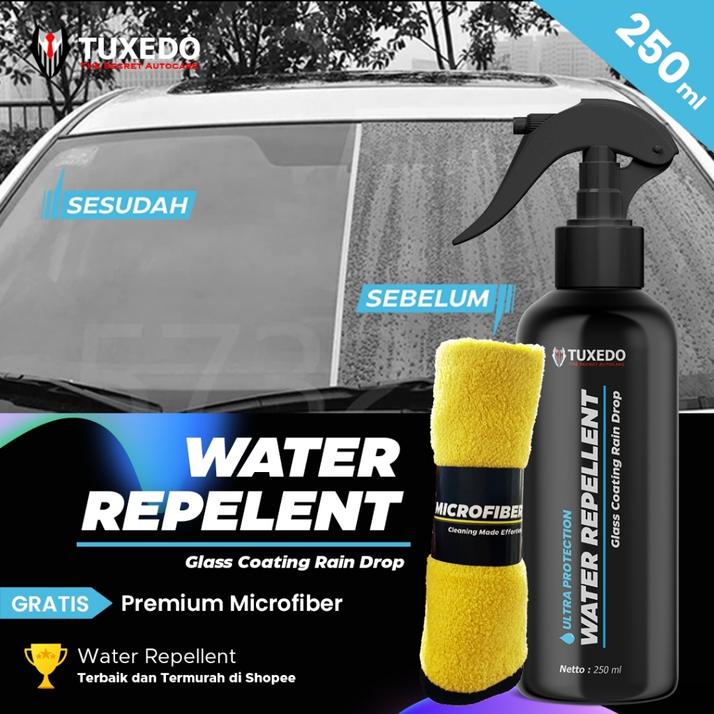 Jual Tuxedo Autocare - Glass Water Repellent (membuat kaca mobil kamu ...