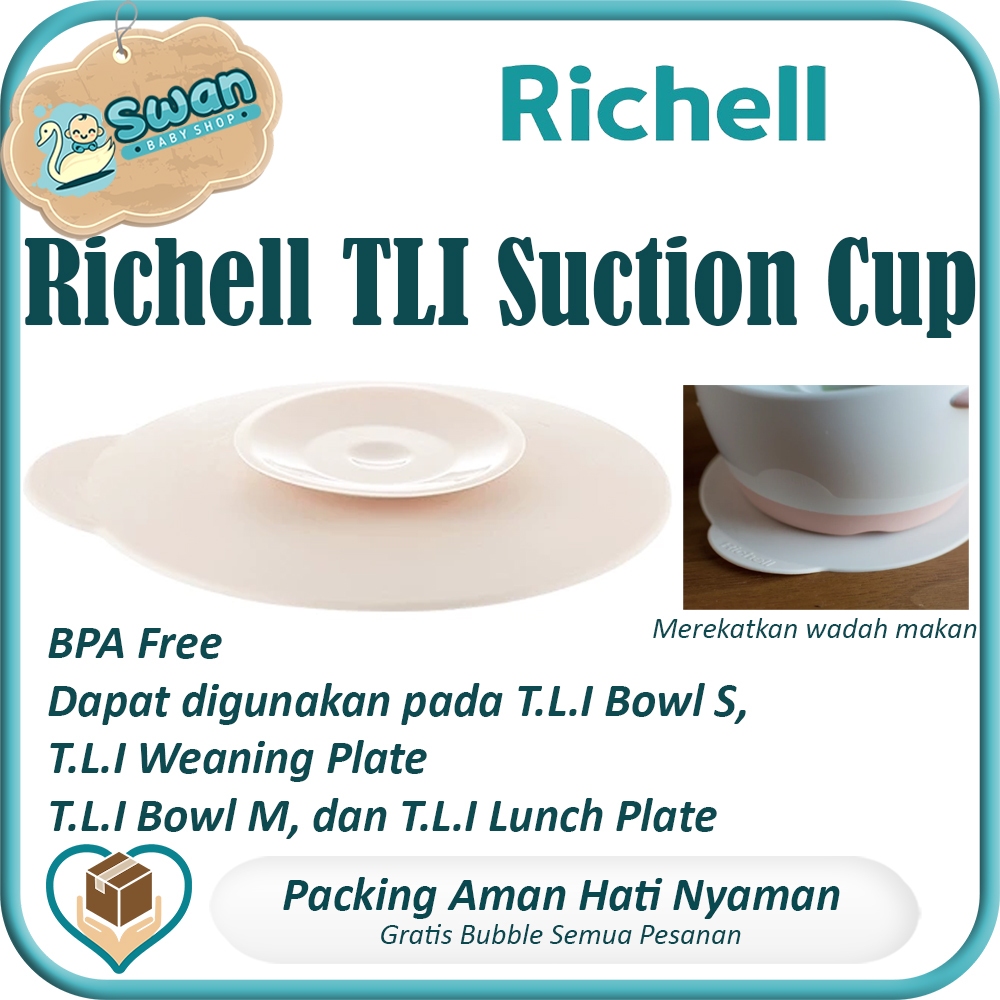 Jual Richell TLI Suction Cup / Perekat alat makan bayi | Shopee Indonesia