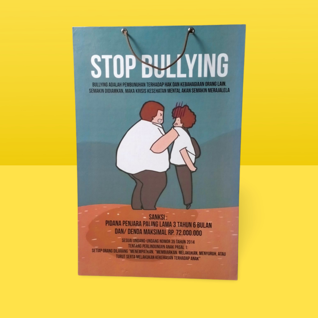 Jual Poster Gantung A3 | Hard Poster STOP Bullying | Sanksi Undang ...