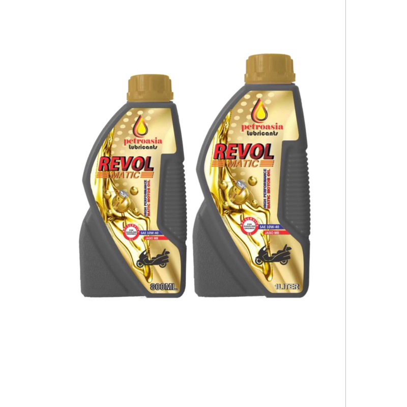 Jual Oli Mesin PETRO REVOL MATIC SAE 10W-40/API-SL/JASO-MB (800 ml ...