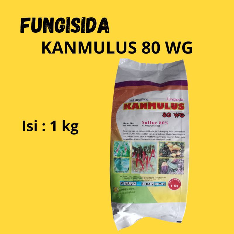 Jual Fungisida KANMULUS 80WG 1kg | Shopee Indonesia