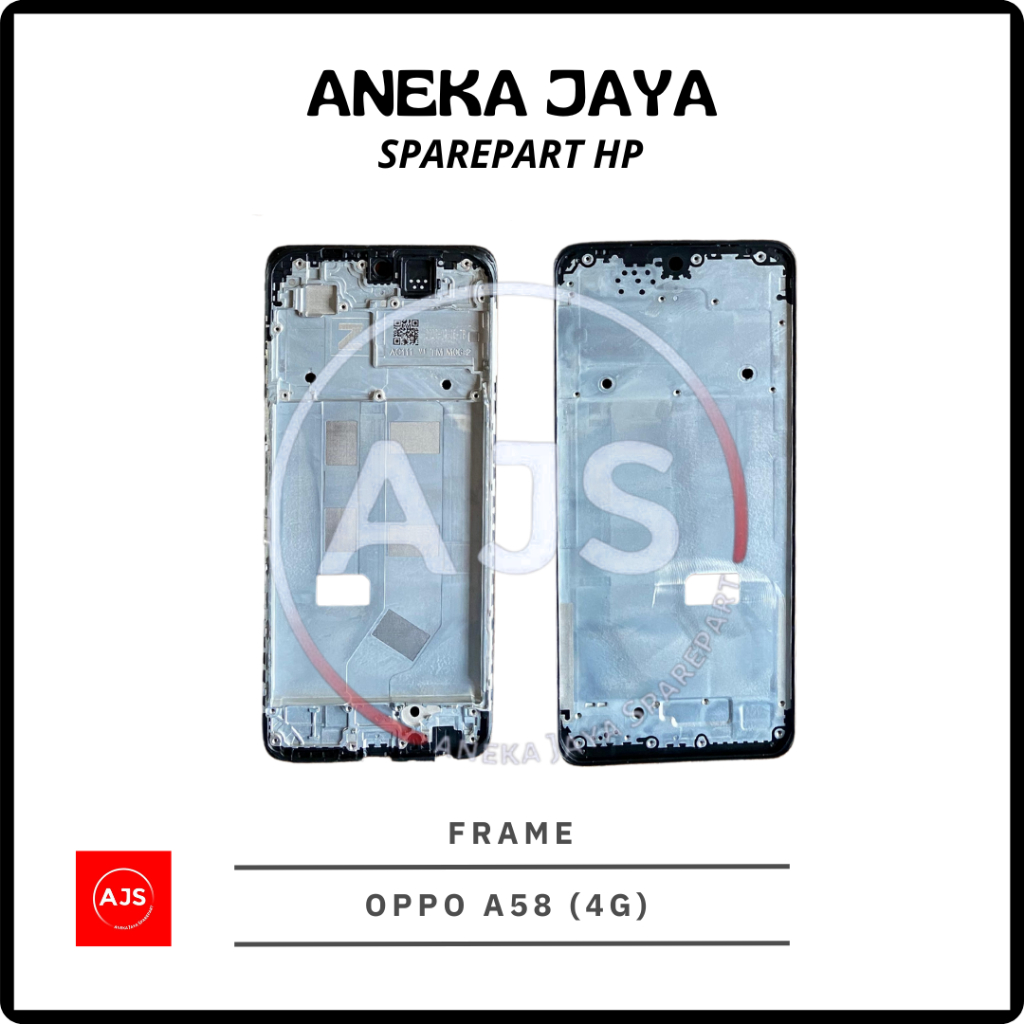 Jual Frame / Bezzel / Tulang Tengah OPPO A58 (4G) | Shopee Indonesia