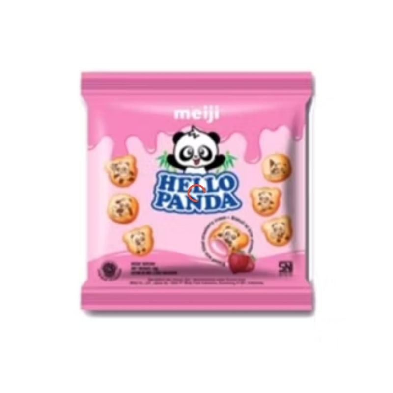 Jual Meiji Hello Panda rasa strawberry renceng isi 10 pcs | Shopee ...