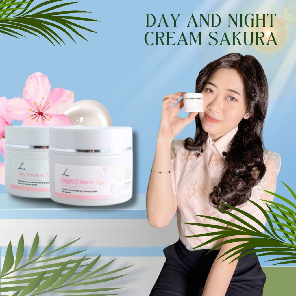 Jual LARISSA DAY CREAM SAKURA-Untuk kulit normal kering mengandung ...