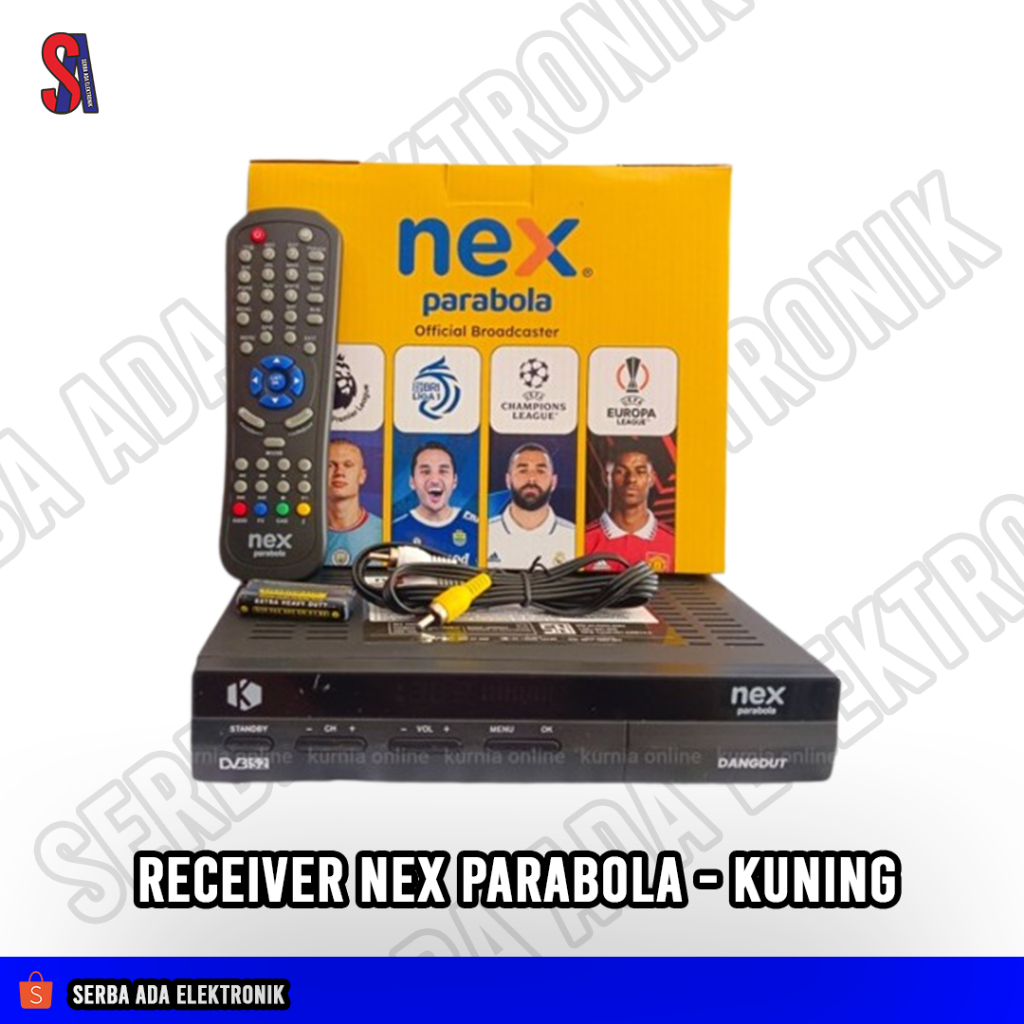 Jual Receiver Nex Parabola - Kuning | Shopee Indonesia