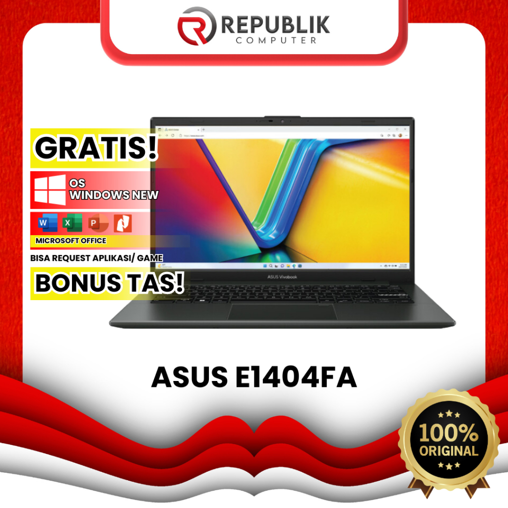 Jual ASUS E1404FA RAM BESAR RYZEN 5 ORIGINAL! | Shopee Indonesia