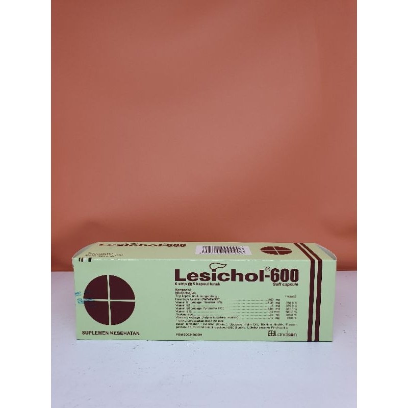Jual LESICHOL 600 MG BOX 30 KAPSUL | Shopee Indonesia