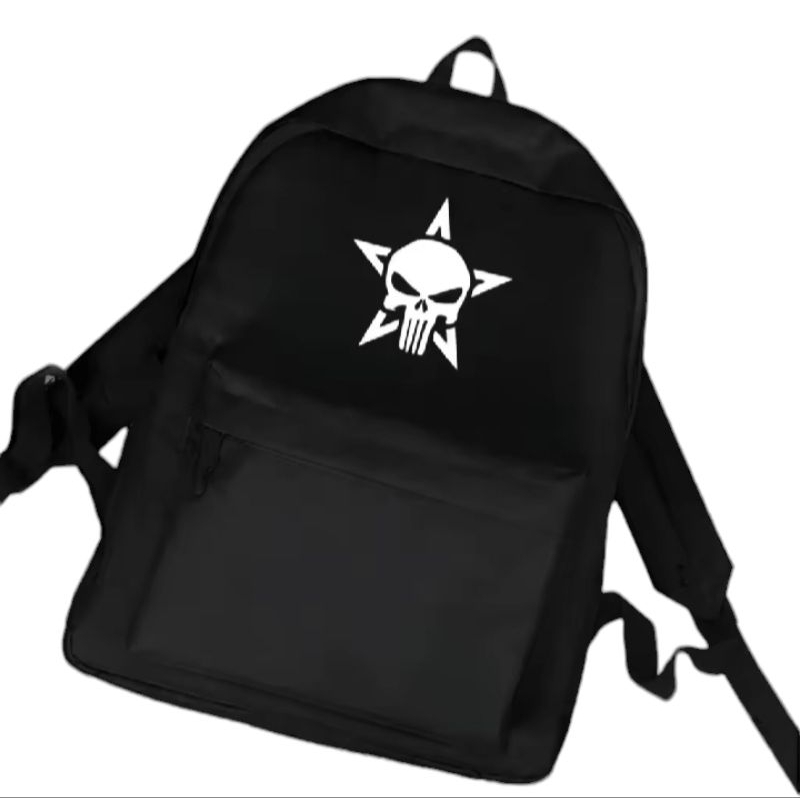 Jual TAS RANSEL BINTANG TENGKORAK MODEL SIMPEL DAN ELEGAN/TAS RANSEL ...