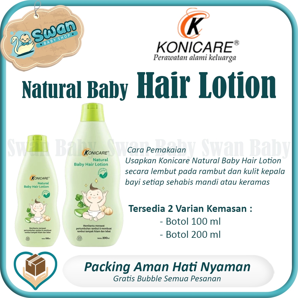 Jual Konicare Natural Baby Hair Lotion | Shopee Indonesia