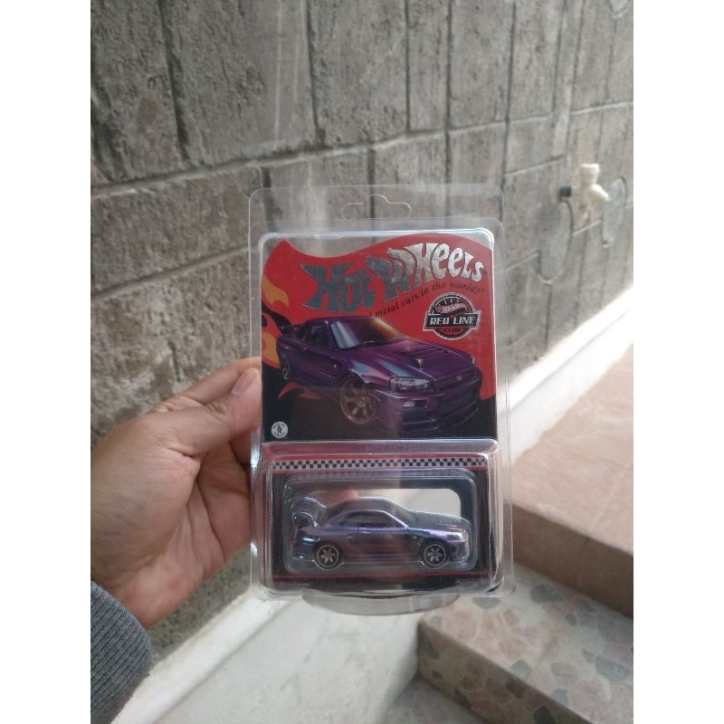 Jual Hot Wheels RLC NISSAN SKYLINE GT-R R34 CHAMELEON ORIGINAL MATTEL ...